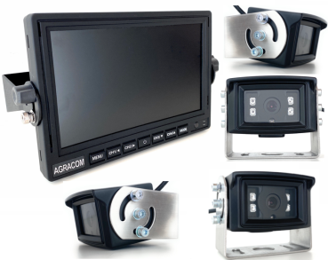 7" AGRAR Kamerasystem 4x Kamera